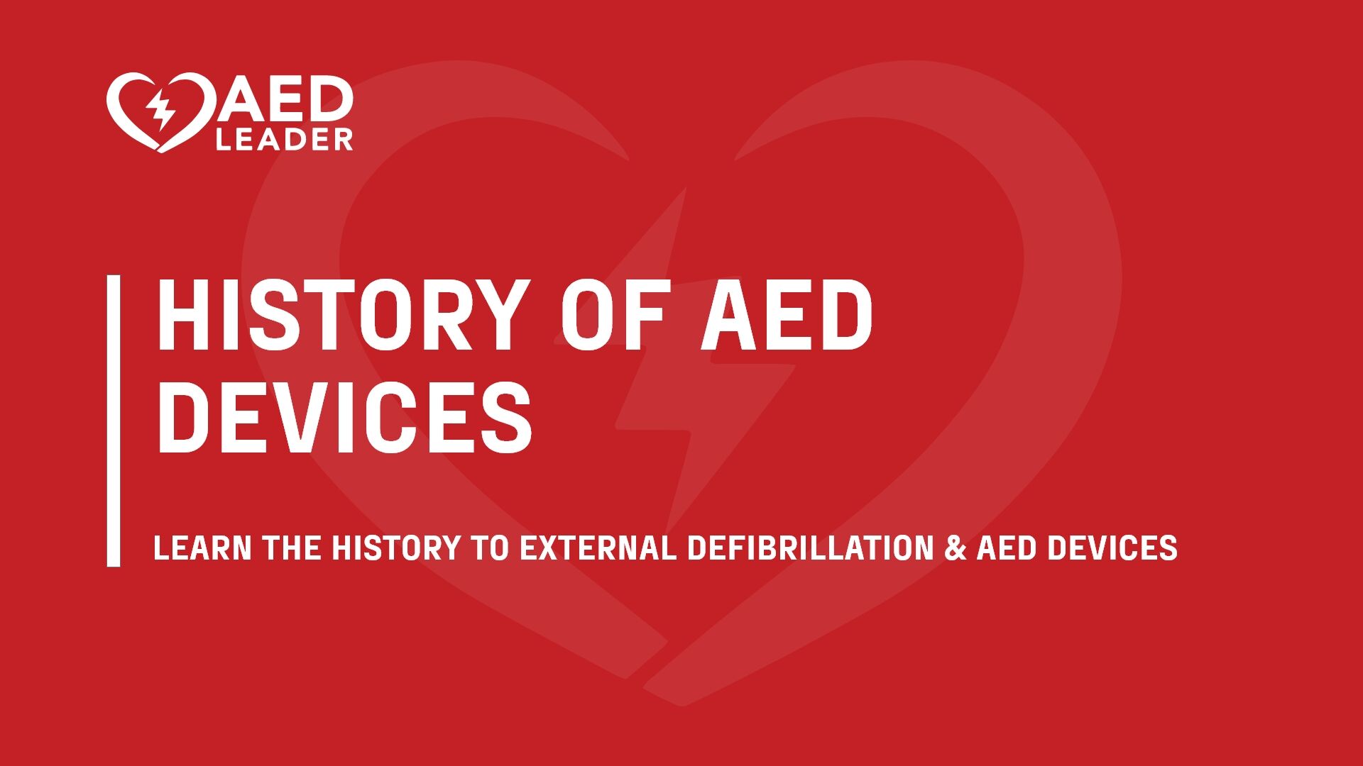 The Fascinating History of AEDs & External Defibrillation