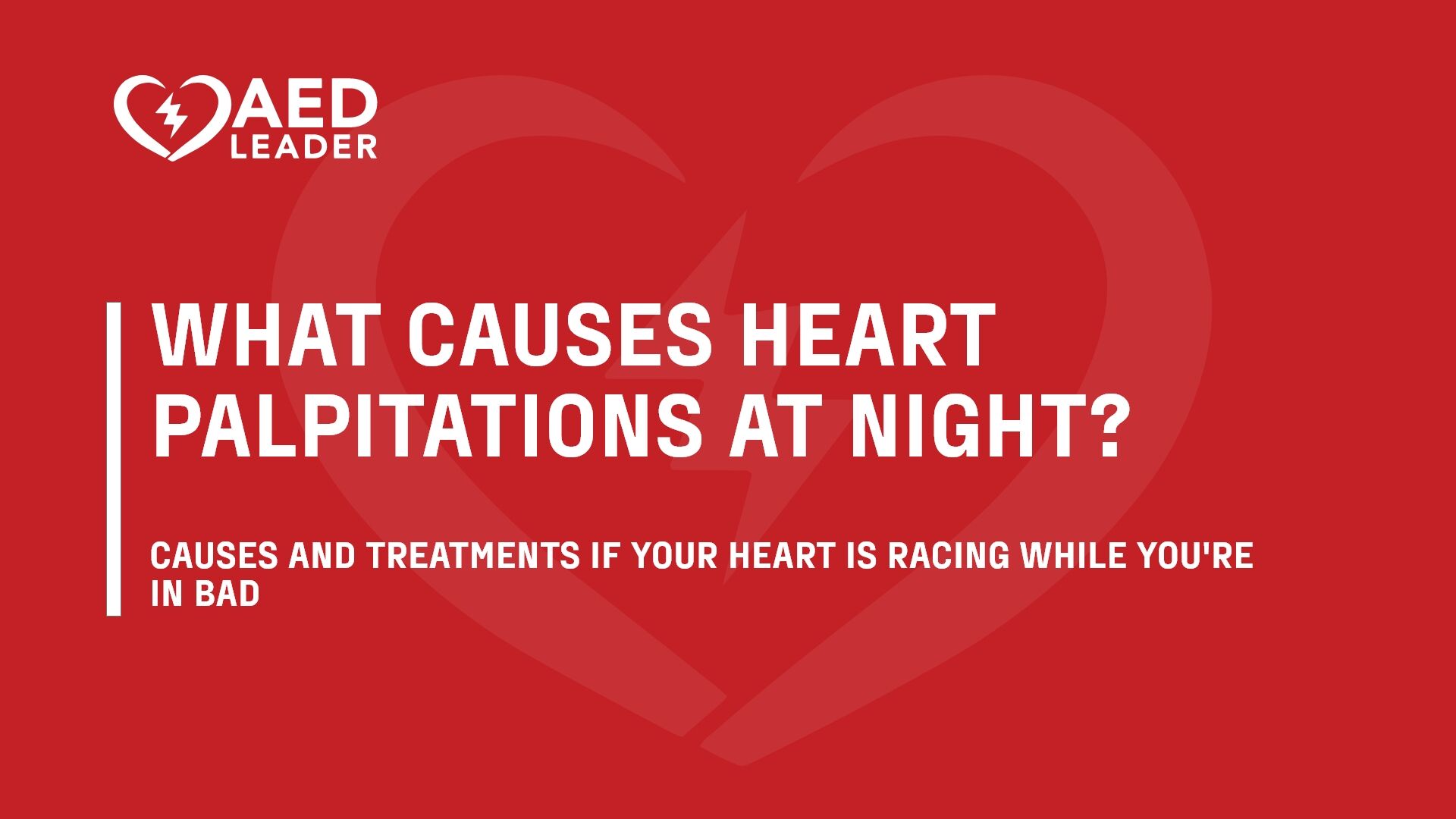 What Causes Heart Palpitations at Night & What Can Be Done?
