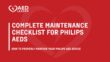 Complete Philips AED Maintenance Checklist