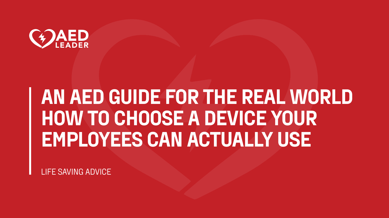 Average AED Survival Rates & How to Improve Them